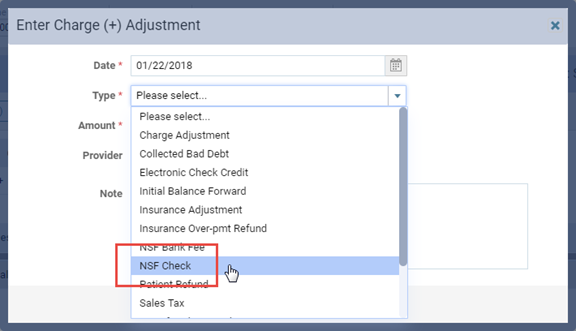 Handling a Returned Check | Dentrix Ascend